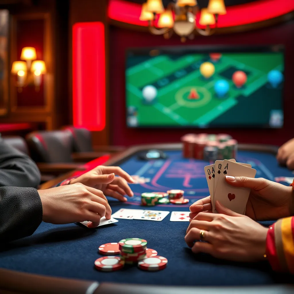 Exploring 3 Card Poker: Dynamics of Online Multiplayer
